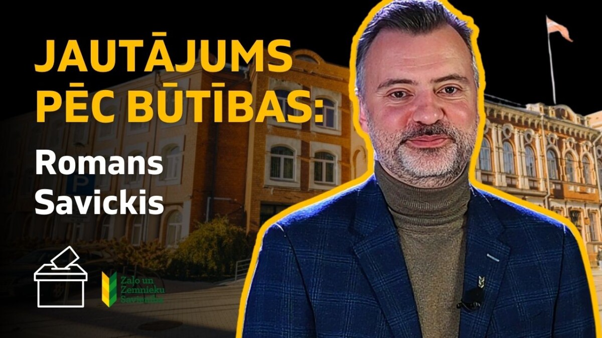 “Ļoti svarīgi, lai nauda paliek pilsētā” — Romans Savickis projektā ...